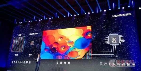国内企业率先突破MicroLED进入P0.1时代网友喊话三星、利亚德 - 行家说